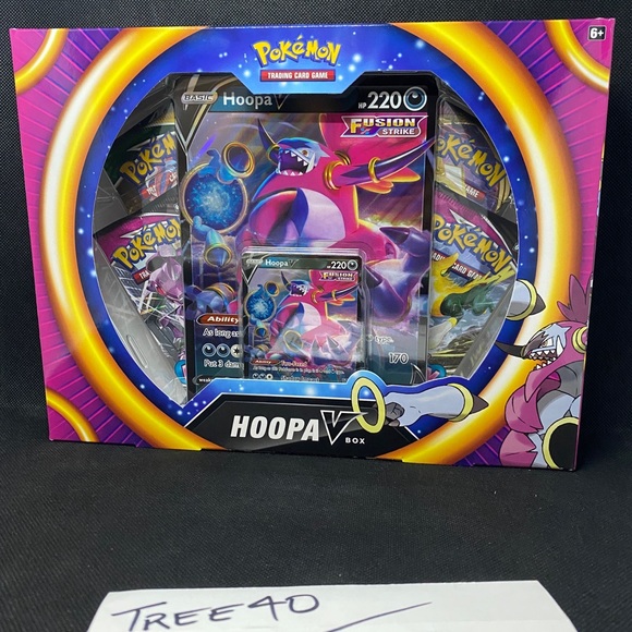 Pokemon | Toys | Pokmon Tcg Hoopa V Boxfusion Strike | Poshmark